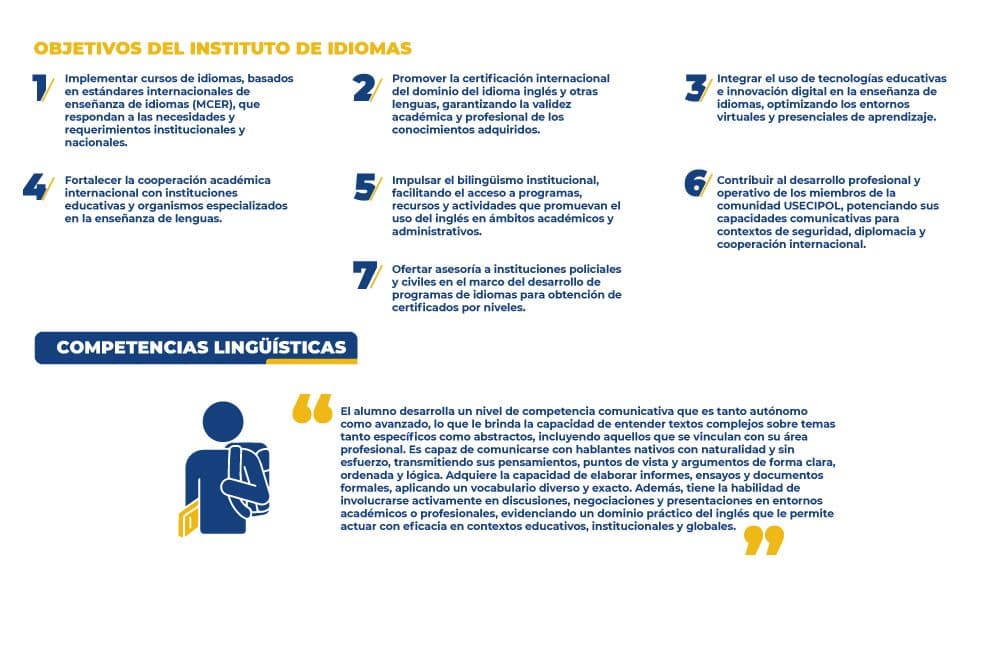 Dirección de Idiomas | USECIPOL | USECIPOL